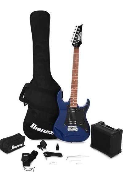 Ibanez IJRX20U-BL Elektro Gitar Paketi Gigbag & Aksesuar Seti Dahil Ibanez IJRX20U-BL Elektro Gitar Paketi Gigbag & Aksesuar Seti Dahil