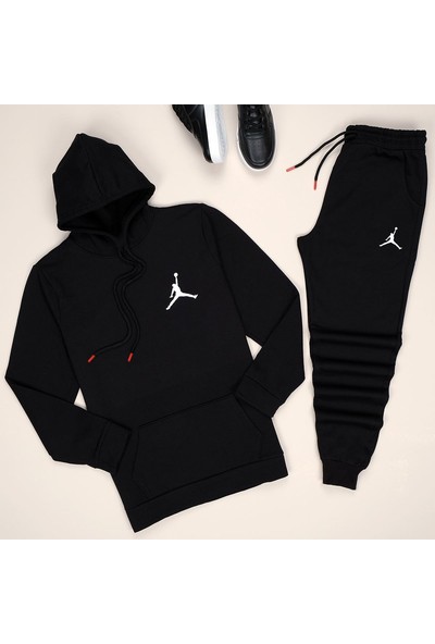 Muwen Butik Siyah Jordan Esh Siyah Jrd Eşofman Takımı