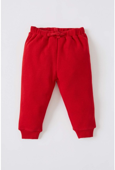 DeFacto Erkek Bebek Yılbaşı Temalı İçi Yumuşak Tüylü Jogger Eşofman Alt W0862A221WN DeFacto Erkek Bebek Yılbaşı Temalı İçi Yumuşak Tüylü Jogger Eşofman Alt W0862A221WN
