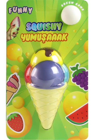 Mega Funny Squishy Külah Dondurma Mega Funny Squishy Külah Dondurma