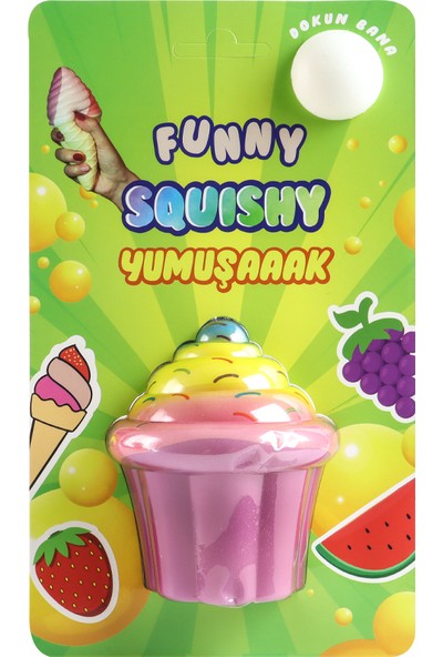 Mega Funny Squishy Cup Cake