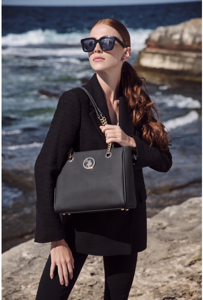 U.s. Polo Assn. US8706 .duz Kadın Omuz Çantası