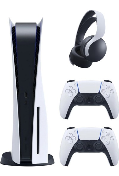 Sony Playstation 5 + 2.kol + Ps5 Pulse 3D Kulaklık