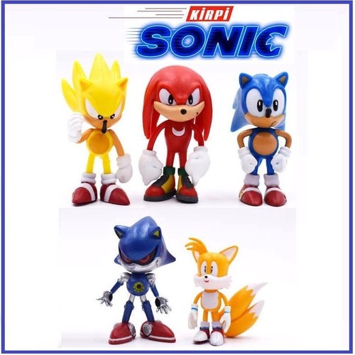 Smart Toys Kirpi Sonic Oyuncak Tails-Knuckles-Super Sonıc-Metal Sonıc ...