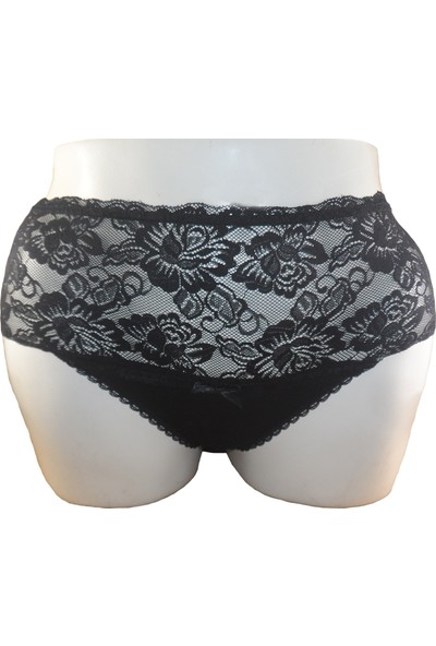 Jel Lingerie Jel Xl Dantelli Siyah Bato Külot 380 Jel Lingerie Jel Xl Dantelli Siyah Bato Külot 380
