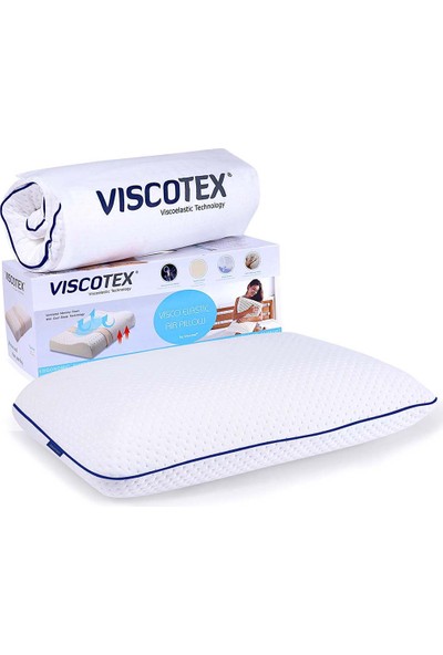 Viscotex Boyun Destekli Tombul Yastık 60x40x16 Viscotex Boyun Destekli Tombul Yastık 60x40x16