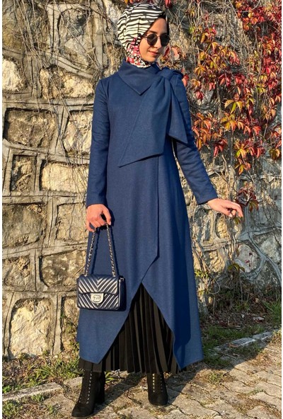 Rabia Şamlı Keçe Kap Mavi