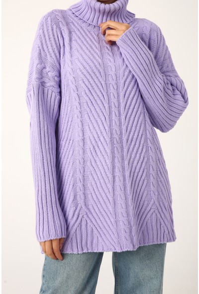 Ekrumoda Balıkçı Yaka Triko Kazak