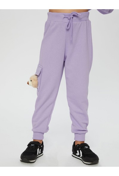 Little Star Kız Çocuk Ayıcıklı Eşofman Altı