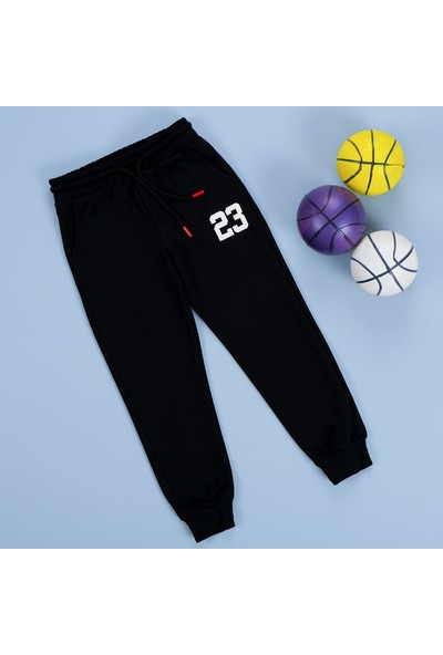 Muwen Butik Siyah 23 Çocuk Eşofman Altı