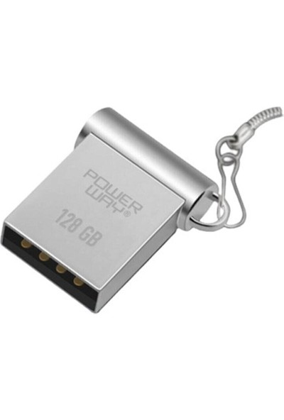 Powerway USB 3.0 Flash Bellek 128 GB Mini USB Bellek Powerway USB 3.0 Flash Bellek 128 GB Mini USB Bellek