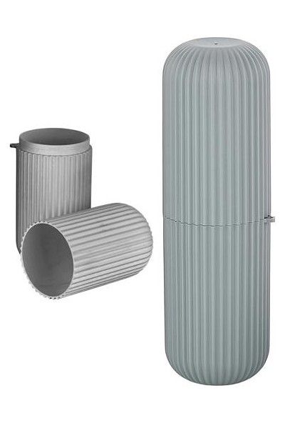 Kaktüs Kedi Kaktüskedi Gri Çok Amaçlı Kapaklı Organizer Kutu 6'lı Paket