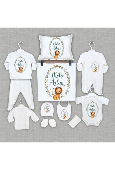 Bebeqon Isme Özel 11'li Organik Hastane Çıkışı