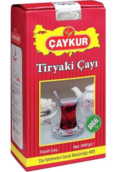 Çaykur Tiryaki Siyah Dökme Çay 1 kg Çaykur Tiryaki Siyah Dökme Çay 1 kg