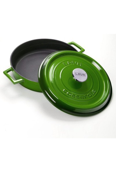 Lava Çok Amaçlı Yayvan Döküm Tencere 28 cm