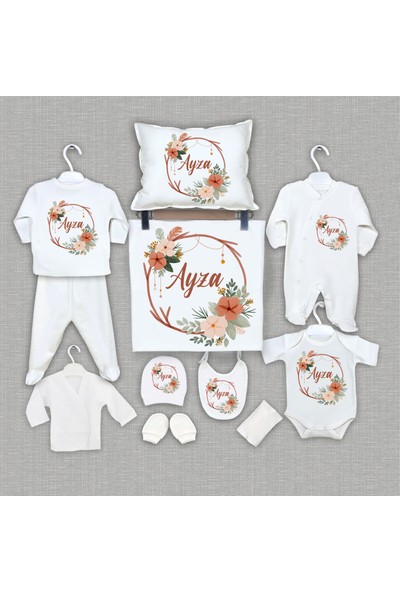 Bebeqon Isme Özel 11'li Organik Hastane Çıkışı