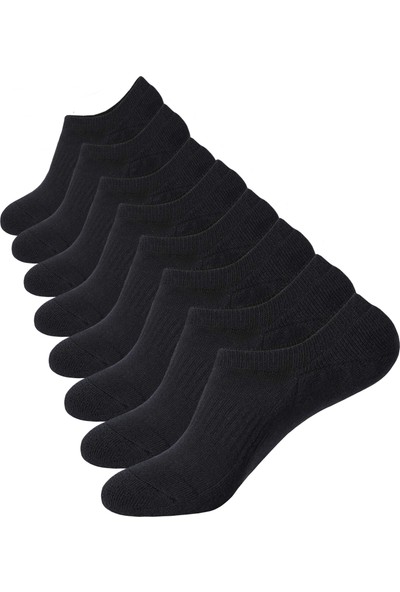 KonForYou 8'li Görünmez Bambu Erkek Sneakers Çorap | Spor Ayakkabı Çorabı