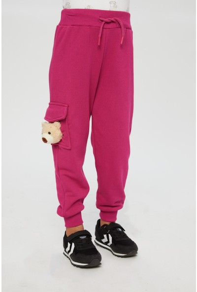 Little Star Kız Çocuk Ayıcıklı Eşofman Altı