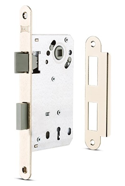 Kale Sessiz Mandallı Gömme Iç Kapı Plastik Sürgülü Kapı Kilidi (22100000001)