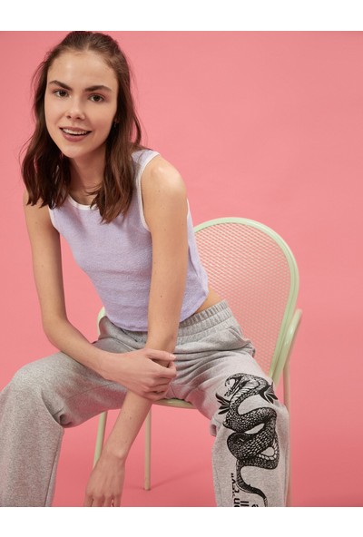 Koton Kadın Havlu Atlet Pamuklu Tanktop