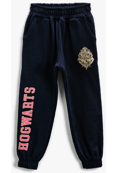 Koton Harry Potter Lisanslı Baskılı Jogger Eşofman Altı Pamuklu