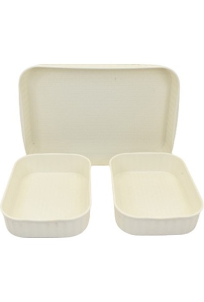 Anzelim 3'lü Dolap Düzenleyici Organizer 7 L