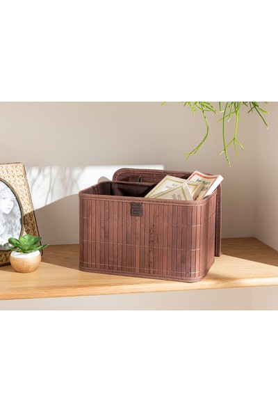 English Home Fancy Bambu Saklama Kutusu (36 x 27 x 22 Cm) English Home Fancy Bambu Saklama Kutusu (36 x 27 x 22 Cm)