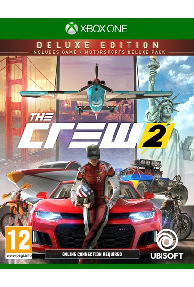 Ubisoft Xbox One The Crew 2 Deluxe Edt Ubisoft Xbox One The Crew 2 Deluxe Edt