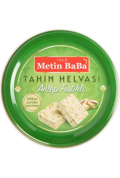 Metin Baba Antep Fıstıklı Tahin Helvası 840 gr Metin Baba Antep Fıstıklı Tahin Helvası 840 gr