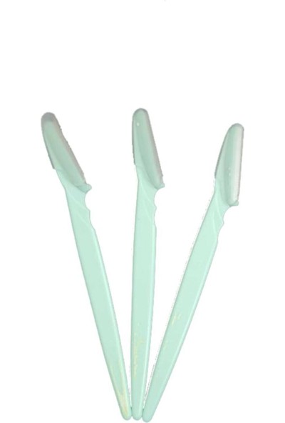 Vipstreet Kadın Jileti Yüz Jileti Kaş Usturası Kadın Tıraş Epilasyon Jilet 3'lü Vipstreet Kadın Jileti Yüz Jileti Kaş Usturası Kadın Tıraş Epilasyon Jilet 3'lü