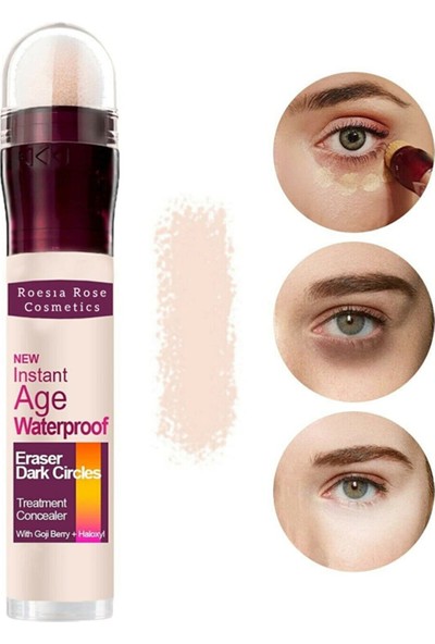 Roesia Rose Rose Anti Age Waterproof Göz Altı Kapatıcı Orta Ton 6 ml No: 02