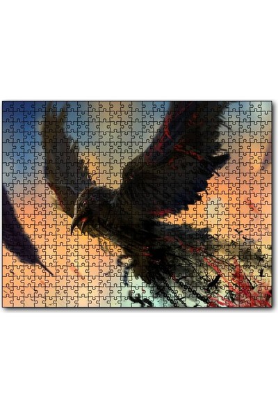 Cakapuzzle Zincirlerinden Kurtulan Karga 500 Parça Puzzle Yapboz Mdf (Ahşap) Cakapuzzle Zincirlerinden Kurtulan Karga 500 Parça Puzzle Yapboz Mdf (Ahşap)
