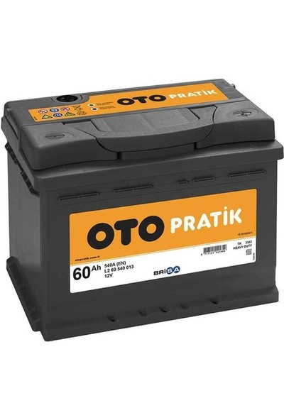 Otopratik 12 V 60 Ah Akü