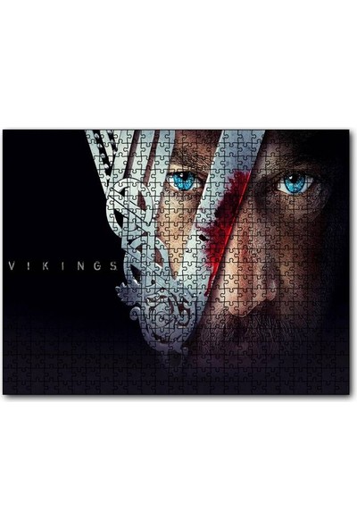Cakapuzzle Vikingle 500 Parça Puzzle Yapboz Mdf (Ahşap)