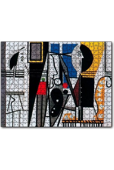 Cakapuzzle Painter And Model 1928 By Pablo Picasso 255 Parça Puzzle Yapboz Mdf (Ahşap) Cakapuzzle Painter And Model 1928 By Pablo Picasso 255 Parça Puzzle Yapboz Mdf (Ahşap)