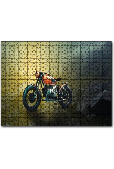 Cakapuzzle Bmv Klasik Motorsiklet 255 Parça Puzzle Yapboz Mdf (Ahşap)