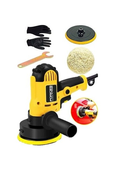 Forces Power Germany X-Line Compact 2500 W 6 Kademe Devir Ayarlı Zımpara Polisaj Pasta Cila ve Parlatma Makinası Forces Power Germany X-Line Compact 2500 W 6 Kademe Devir Ayarlı Zımpara Polisaj Pasta Cila ve Parlatma Makinası