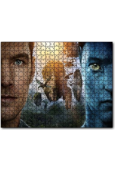 Cakapuzzle Avatar Ikisi De Görseli 120 Parça Puzzle Yapboz Mdf (Ahşap)