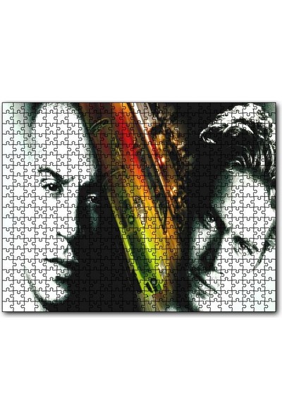 Cakapuzzle Hızlı ve Öfkeli Film Afişi 500 Parça Puzzle Yapboz Mdf (Ahşap)