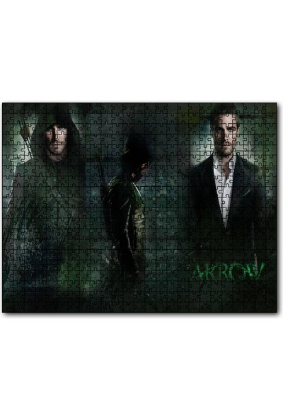 Cakapuzzle Okçular Film Afişi 120 Parça Puzzle Yapboz Mdf (Ahşap)