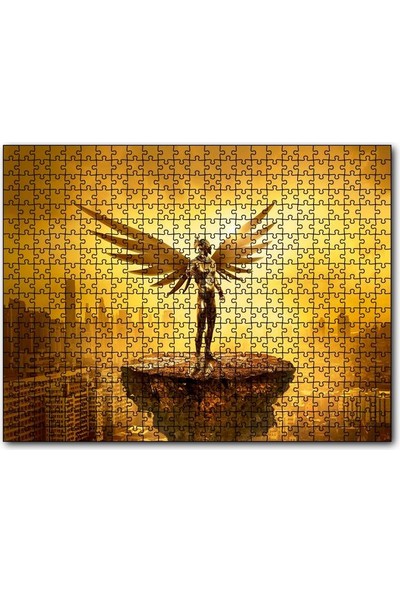 Cakapuzzle Kanatlı Şövalye Gökdelenler ve Altın Rengi Gökyüzü 1000 Parça Puzzle Yapboz Mdf(Ahşap) Cakapuzzle Kanatlı Şövalye Gökdelenler ve Altın Rengi Gökyüzü 1000 Parça Puzzle Yapboz Mdf(Ahşap)