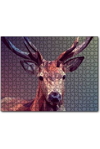 Cakapuzzle Geyik Dijital Mozaik 500 Parça Puzzle Yapboz Mdf (Ahşap) Cakapuzzle Geyik Dijital Mozaik 500 Parça Puzzle Yapboz Mdf (Ahşap)