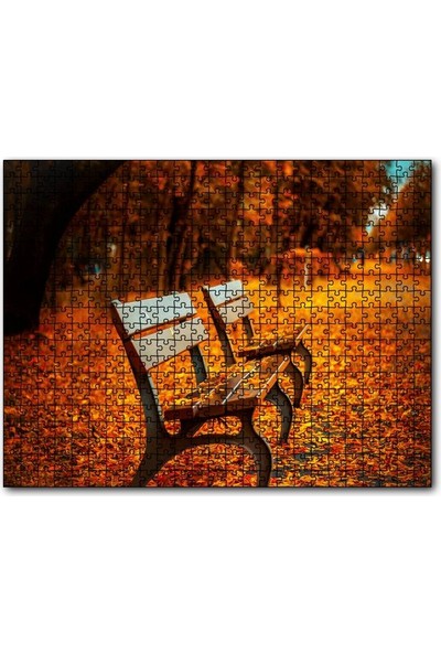 Cakapuzzle Kızıl Sonbahar Yaprakları ve Boş Banklar 255 Parça Puzzle Yapboz Mdf (Ahşap) Cakapuzzle Kızıl Sonbahar Yaprakları ve Boş Banklar 255 Parça Puzzle Yapboz Mdf (Ahşap)