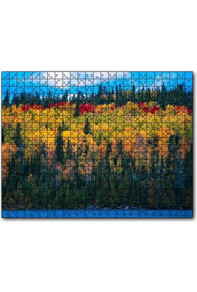 Cakapuzzle Sonbaharın Tüm Renkleri 255 Parça Puzzle Yapboz Mdf (Ahşap)