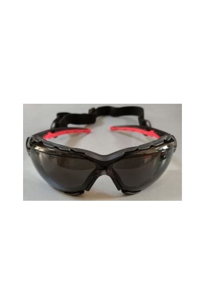 Apex 421 Sr-X Füme Koruyucu Gözlük (Siyah)