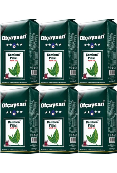 Ofçay Çamlıca Filizi 3kg (6lı Set) (6PK*500GR)