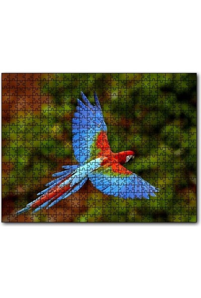 Cakapuzzle Mavi Turuncu Renkli Uçan Papağan 500 Parça Puzzle Yapboz Mdf (Ahşap) Cakapuzzle Mavi Turuncu Renkli Uçan Papağan 500 Parça Puzzle Yapboz Mdf (Ahşap)