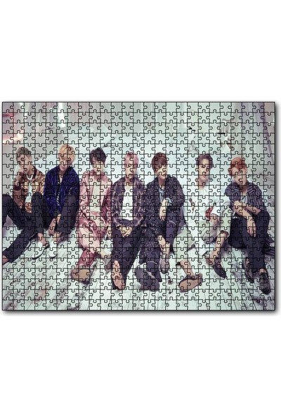 Cakapuzzle Bts Koreli Gençler Yatak Odası Konsepti 500 Parça Puzzle Yapboz Mdf (Ahşap)