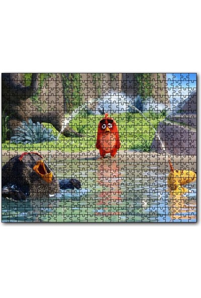 Cakapuzzle Kızgın Kuşlar Bilgelik Gölü Görseli 500 Parça Puzzle Yapboz Mdf (Ahşap)