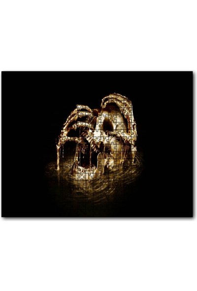 Caka Tablo Cakapuzzle Altın Kafatası ve Iskelet Eller 120 Parça Puzzle Yapboz Mdf (Ahşap) Caka Tablo Cakapuzzle Altın Kafatası ve Iskelet Eller 120 Parça Puzzle Yapboz Mdf (Ahşap)